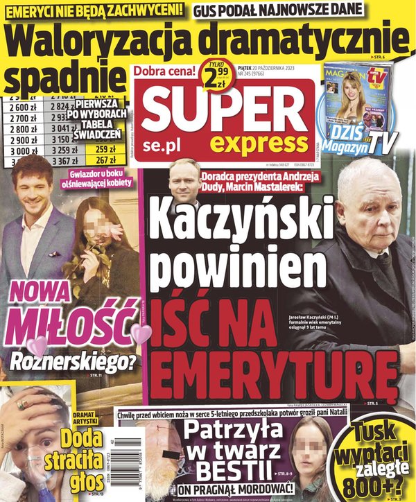 Super Express – e-wydanie – 245/2023 - NEXTO.PL