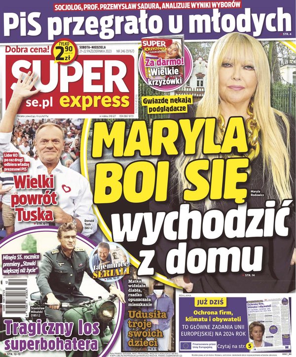 Super Express – e-wydanie – 246/2023 - NEXTO.PL