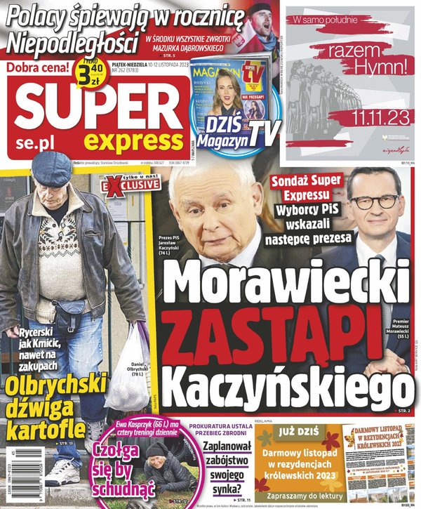Super Express – e-wydanie – 262/2023 - NEXTO.PL