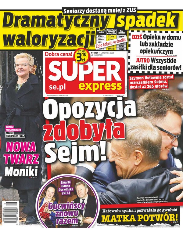 Super Express – e-wydanie – 264/2023 - NEXTO.PL