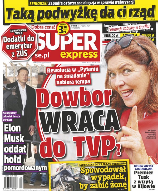 Super Express – e-wydanie – 18/2024 - NEXTO.PL