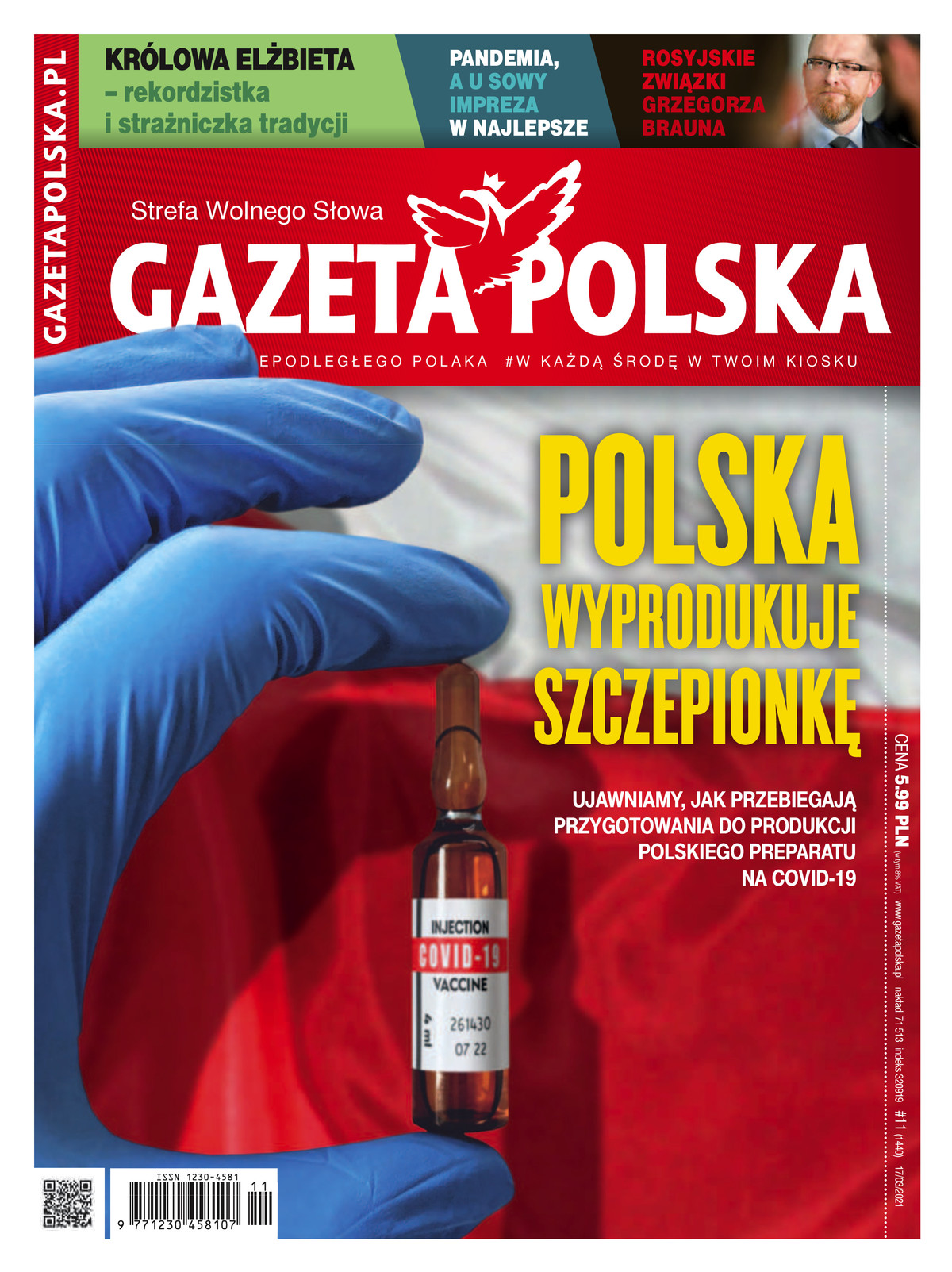 Gazeta Polska – e-wydanie – 11/2021 - NEXTO.PL
