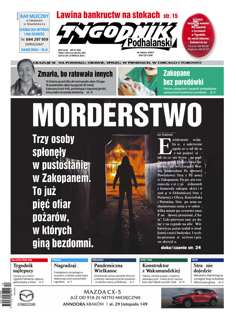 Tygodnik Podhalański – e-wydanie – 12/2021 - NEXTO.PL
