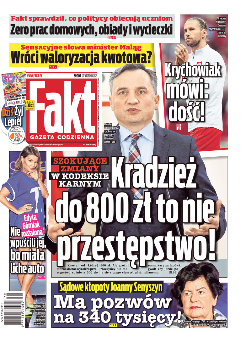 Fakt – e-wydanie – 225/2023 - NEXTO.PL