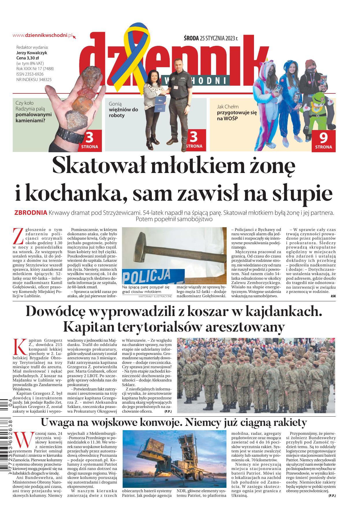 Dziennik Wschodni – 17/2023 – księgarnia internetowa Nexto.pl