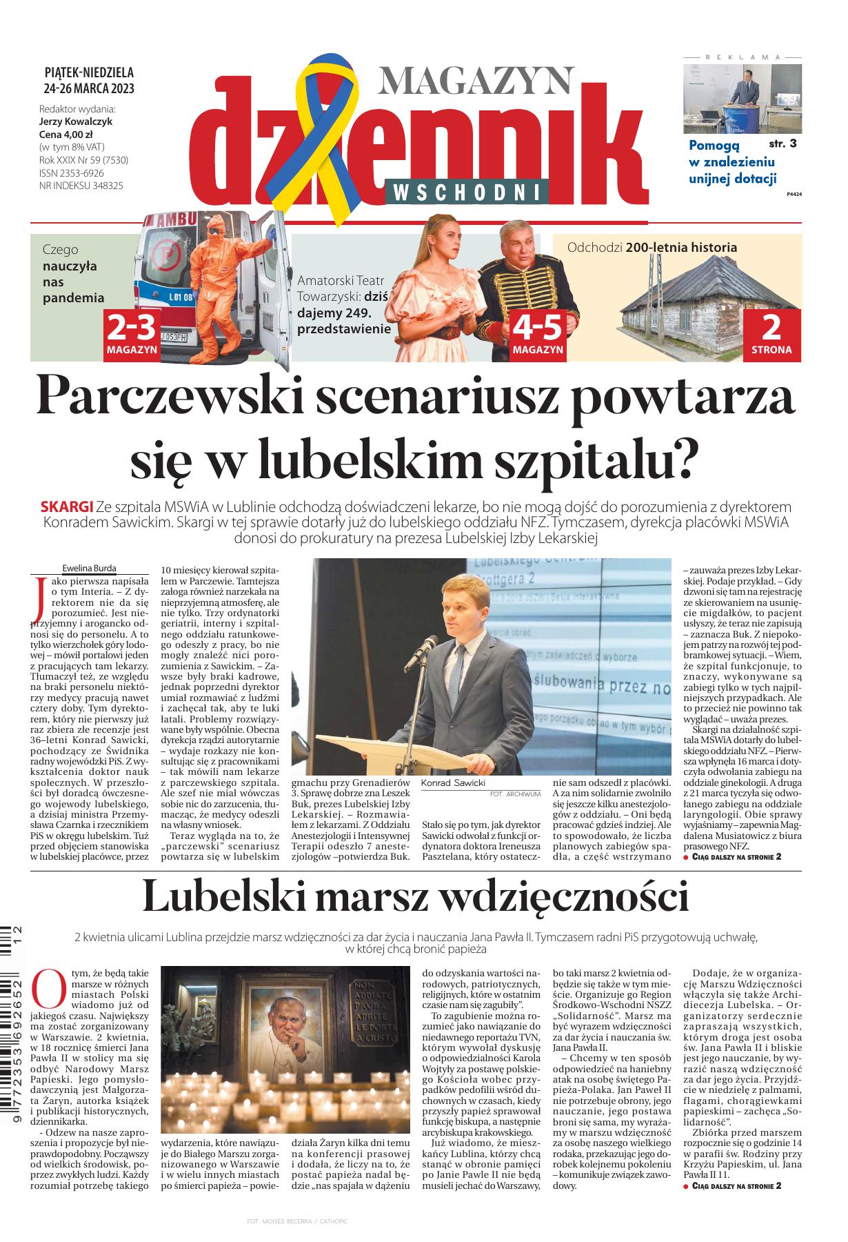Dziennik Wschodni – e-wydanie – 59/2023 - NEXTO.PL
