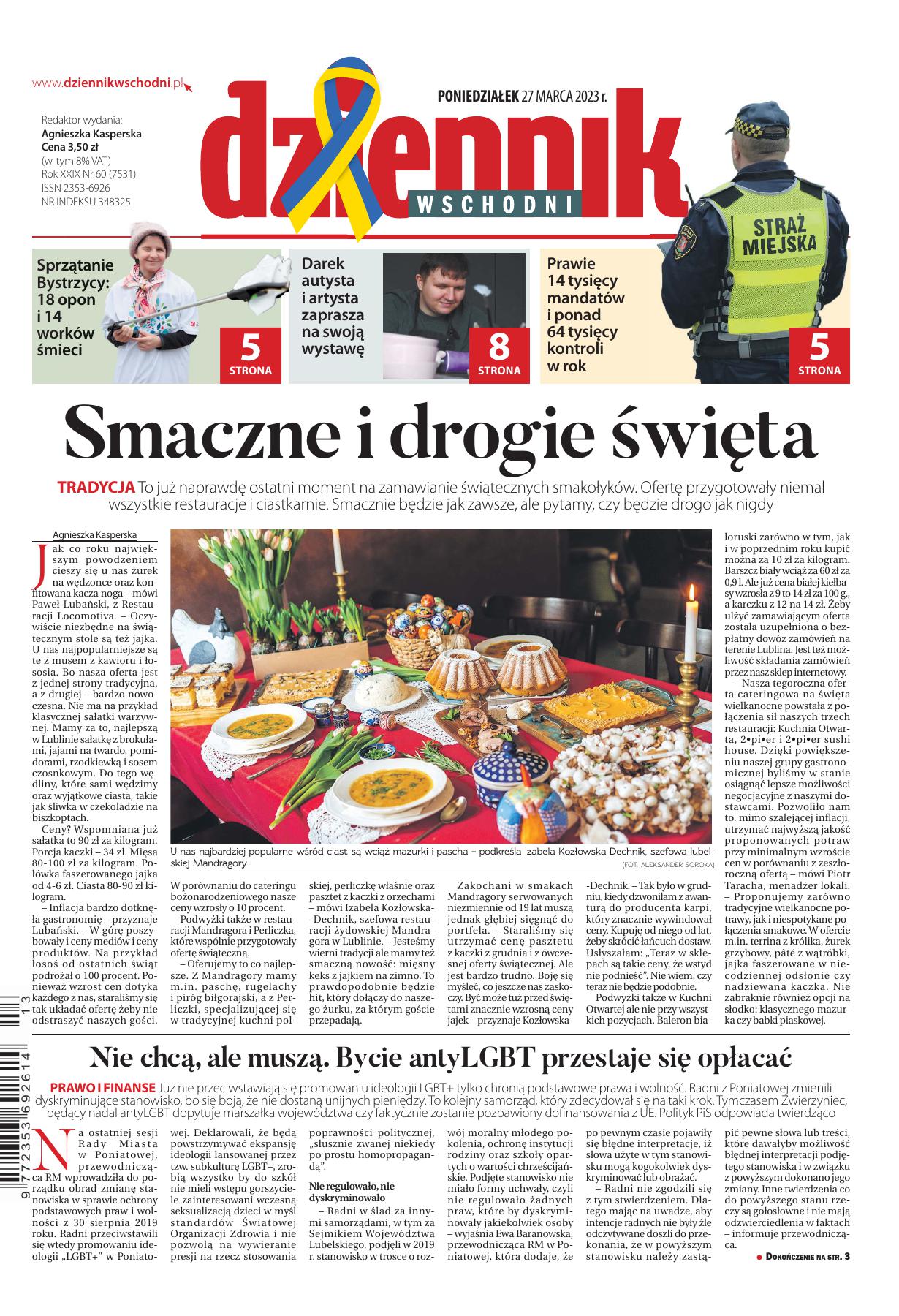 Dziennik Wschodni – 60/2023 – księgarnia internetowa Nexto.pl