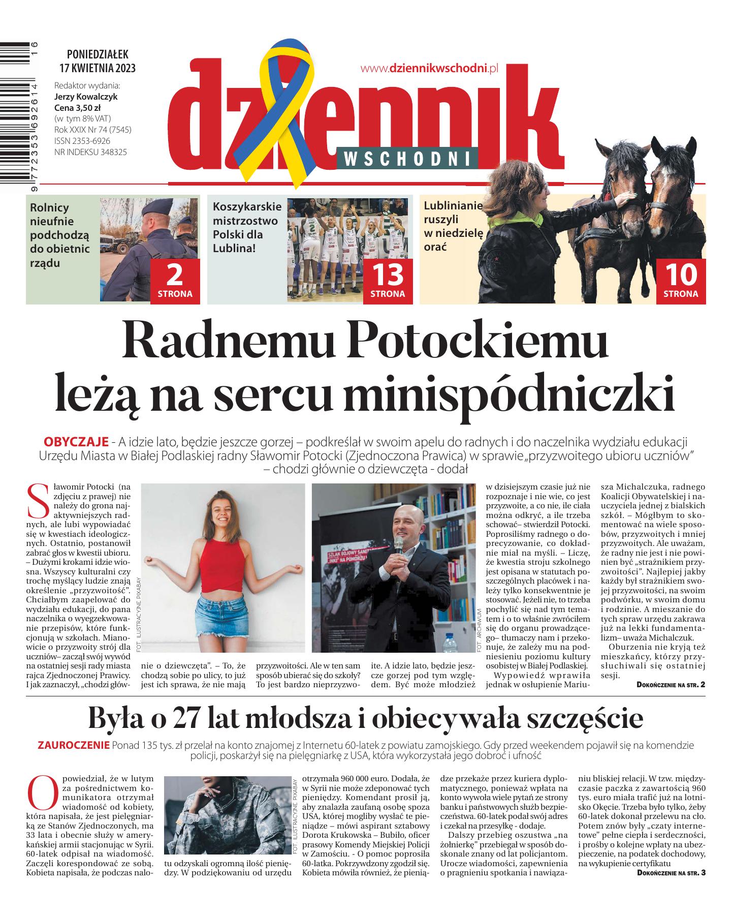 Dziennik Wschodni – e-wydanie – 74/2023 - NEXTO.PL