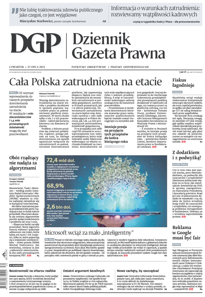 Dziennik Gazeta Prawna – e-wydanie – 144/2023 - NEXTO.PL