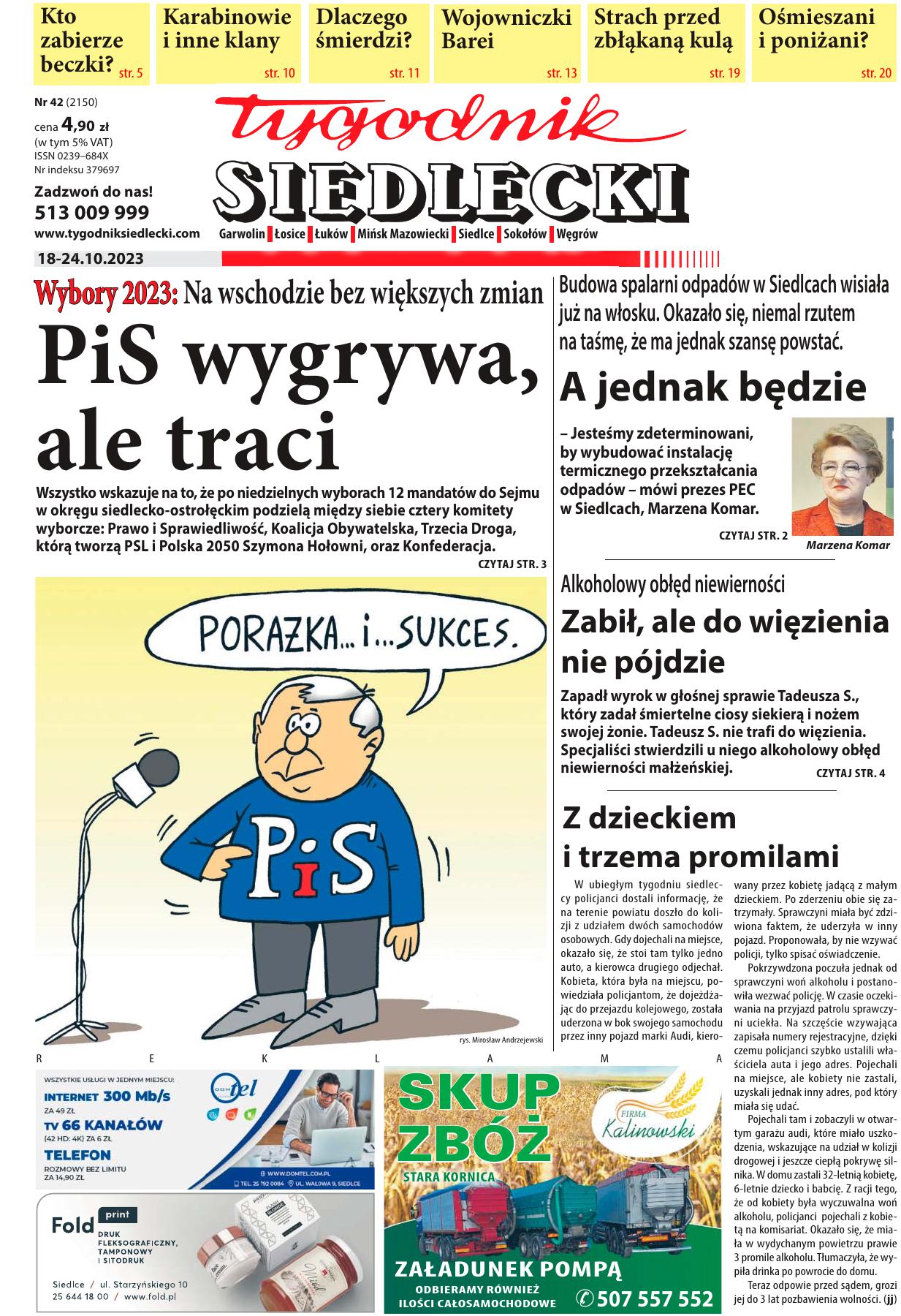 Tygodnik Siedlecki – e-wydania – 42/2023 - NEXTO.PL