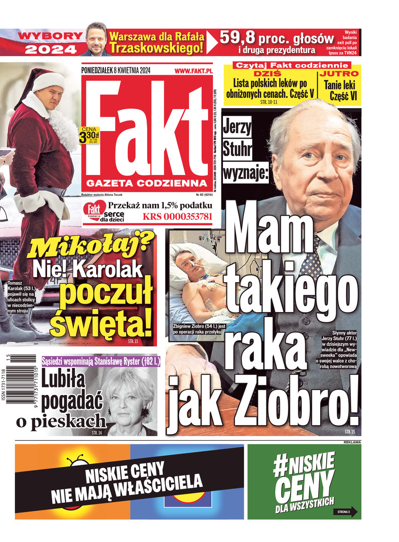 Fakt – e-wydanie – 82/2024 - NEXTO.PL