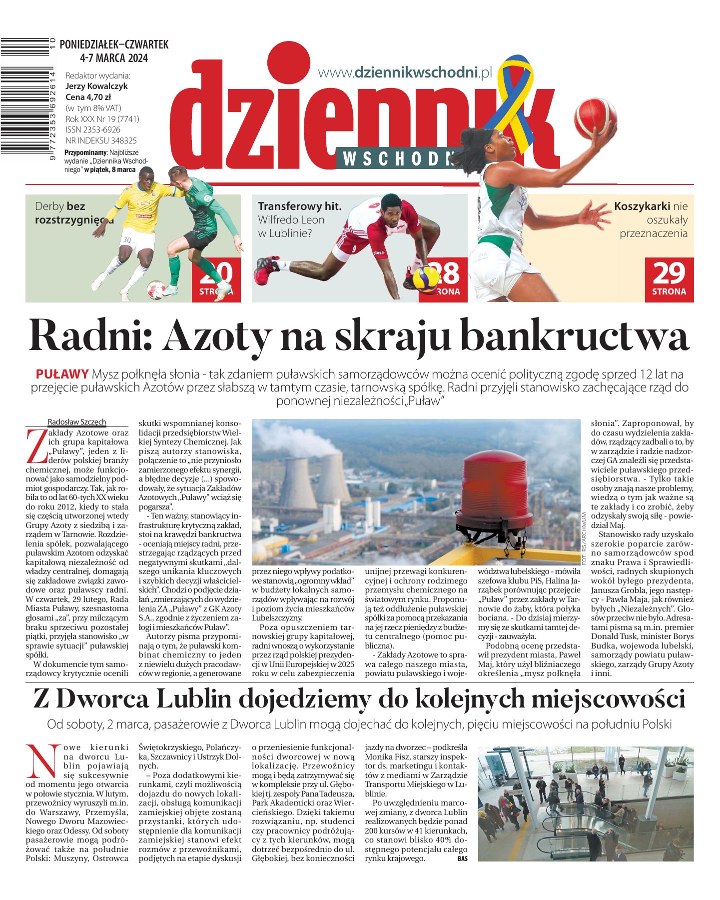 Dziennik Wschodni – e-wydanie – 19/2024 - NEXTO.PL