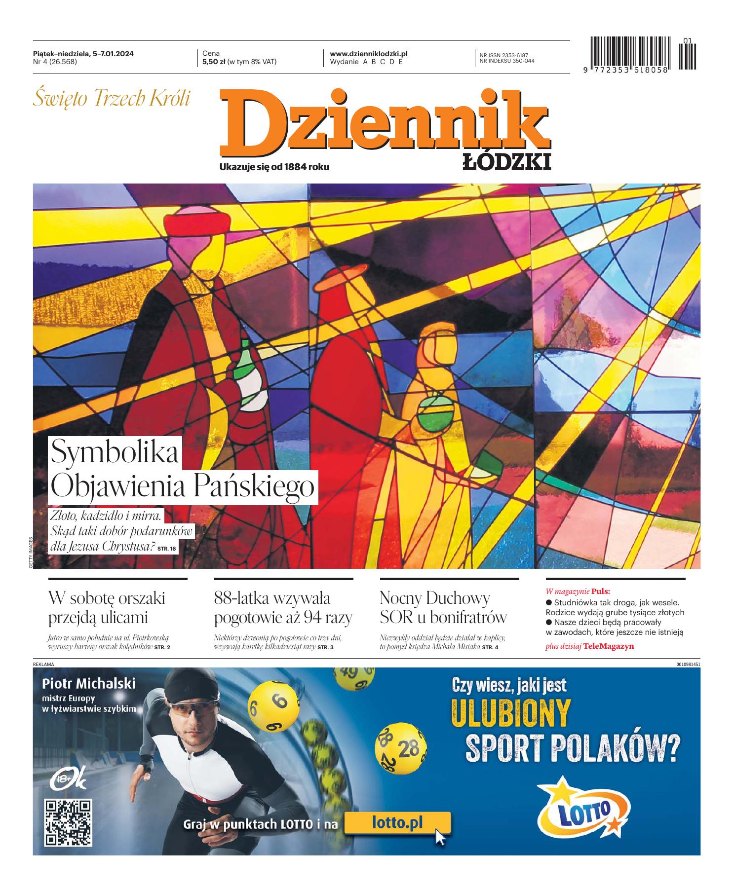 Dziennik Łódzki – e-wydanie – 4/2024 - NEXTO.PL