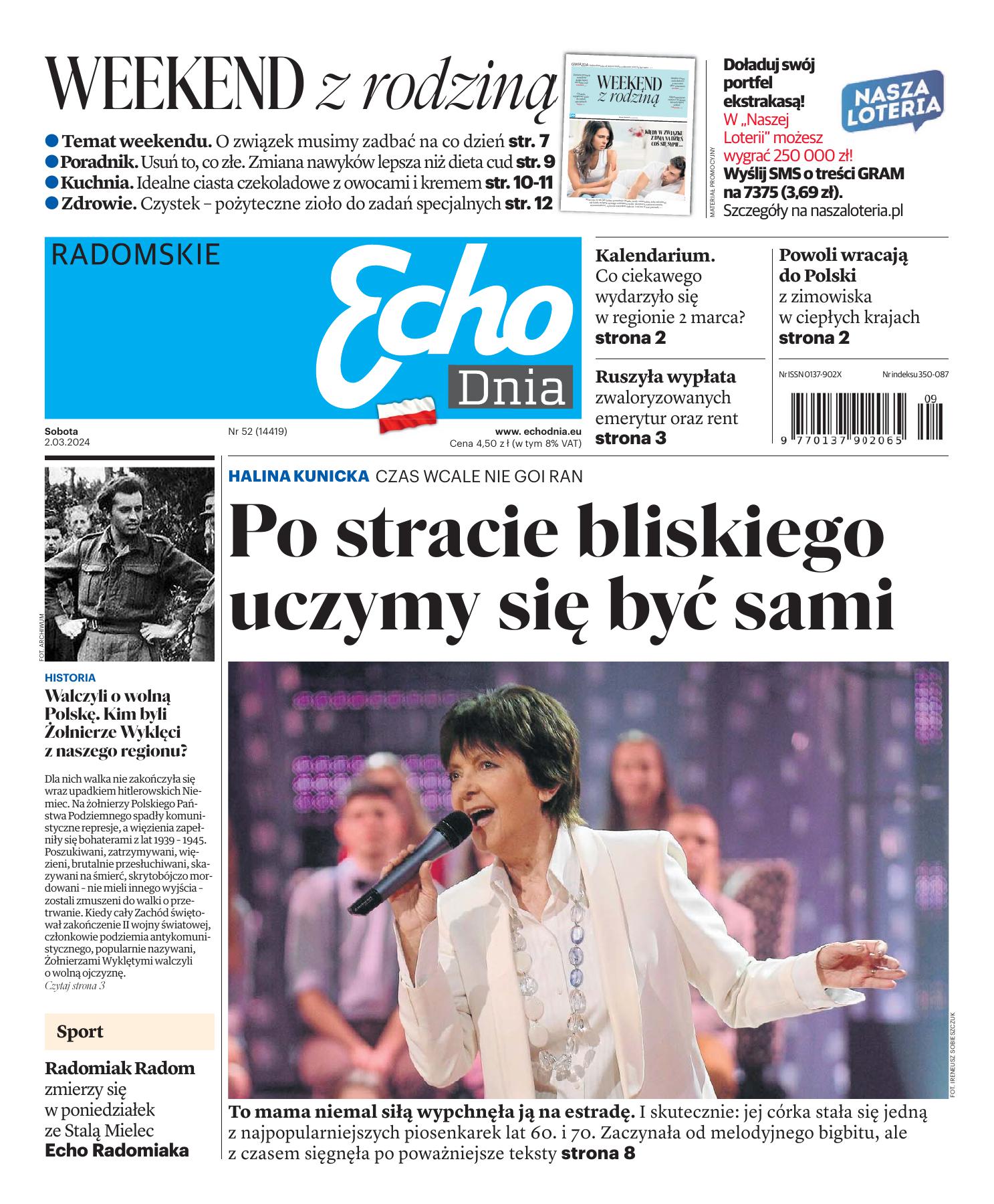Echo Dnia - Radomskie – e-wydanie – 52/2024 - NEXTO.PL