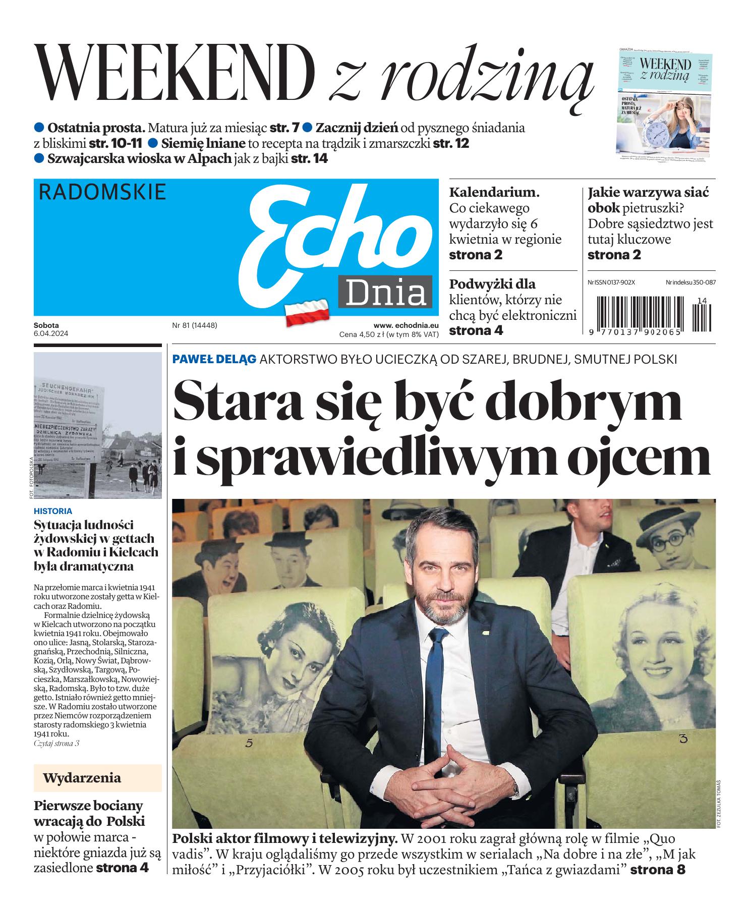 Echo Dnia - Radomskie – e-wydanie – 81/2024 - NEXTO.PL