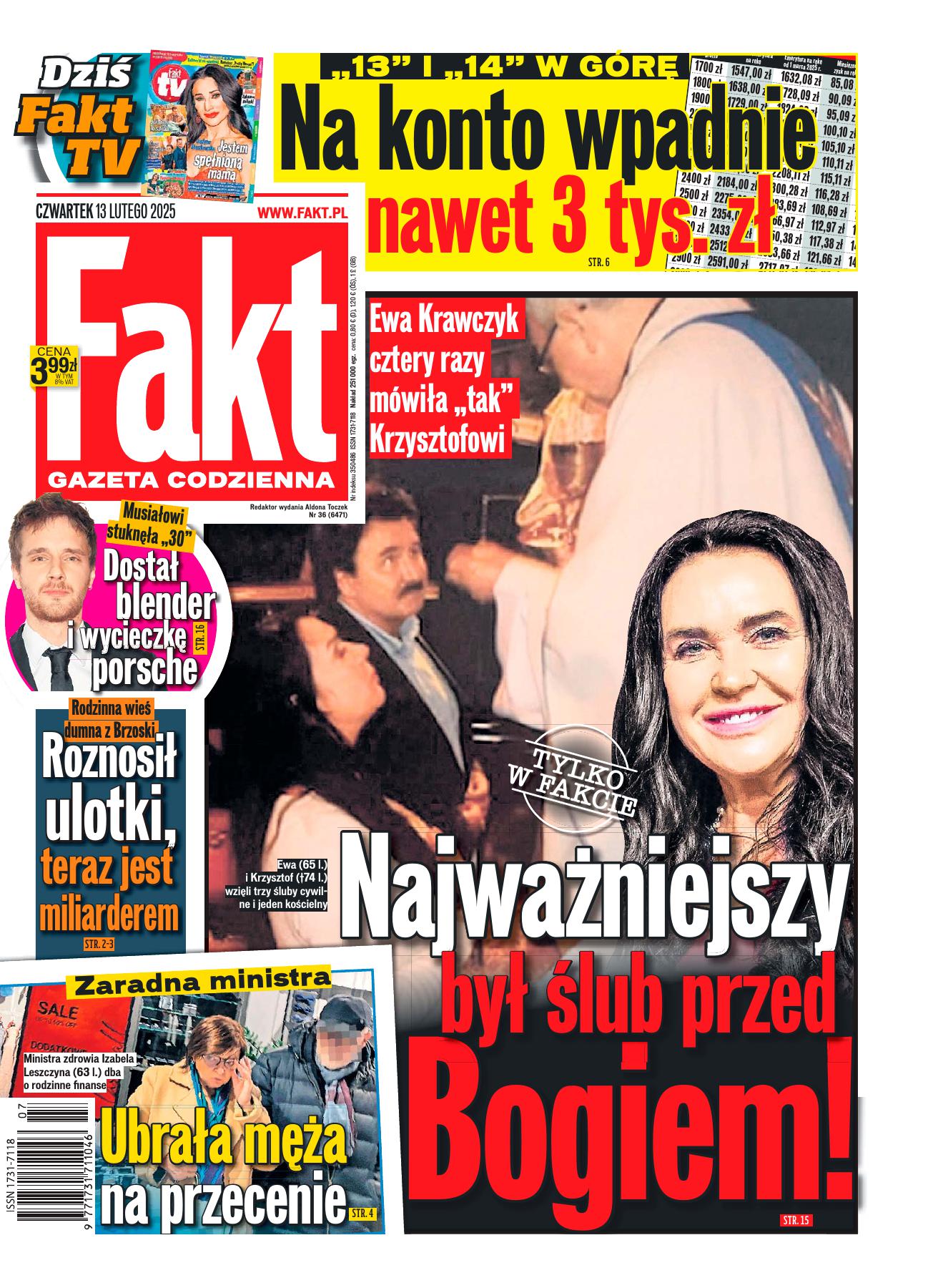 Fakt – e-wydanie – 36/2025 - NEXTO.PL