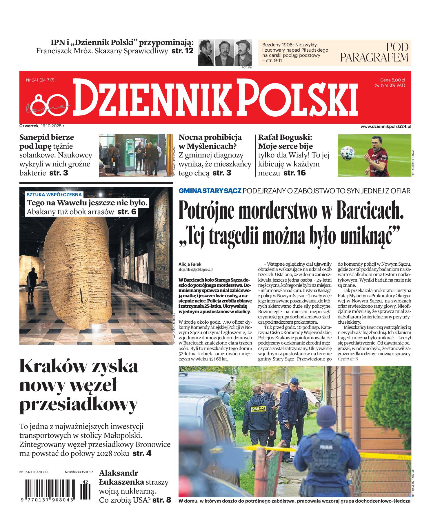 Dziennik Polski – 241/2025 – księgarnia internetowa Nexto.pl