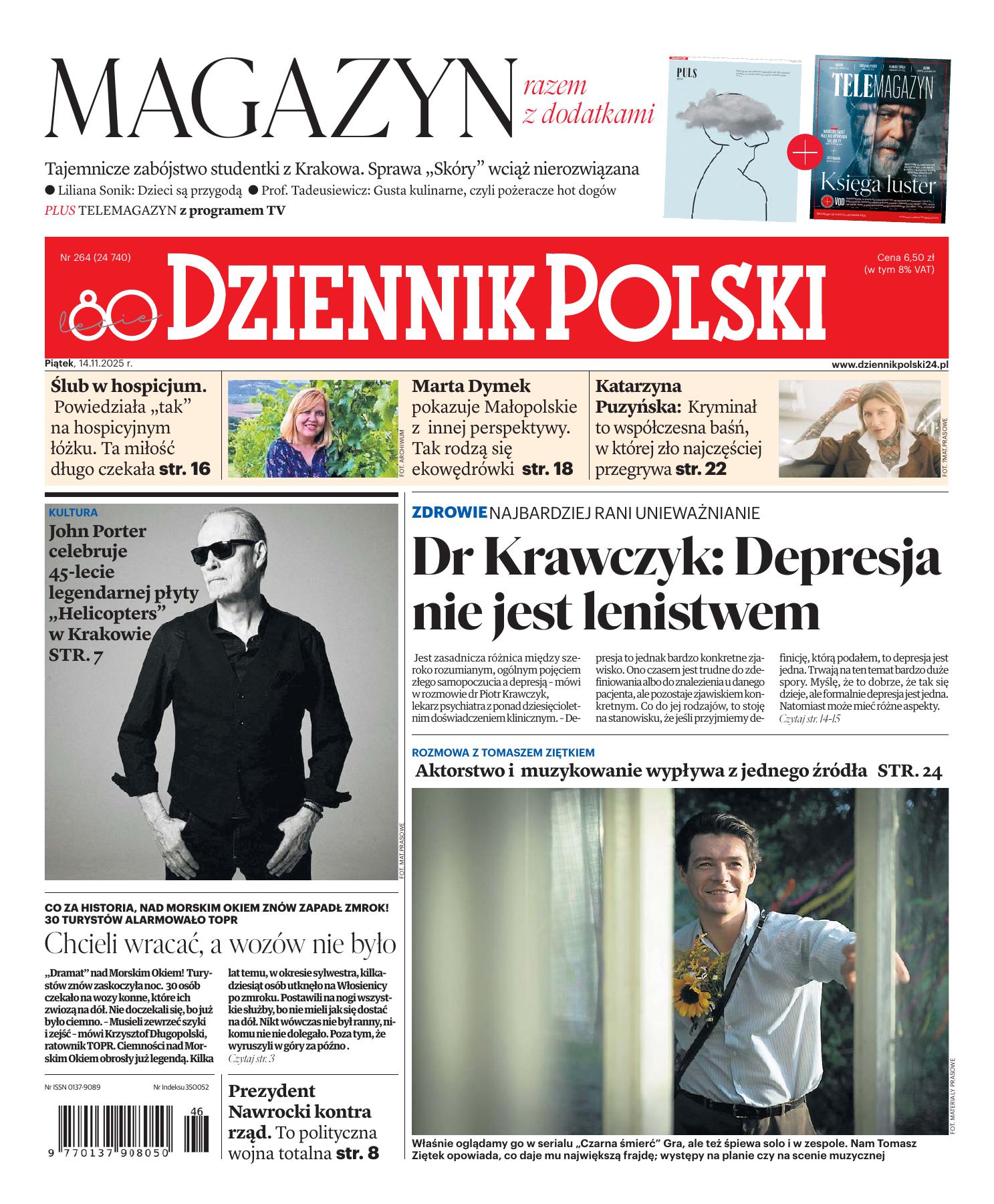 Dziennik Polski – 264/2025 – księgarnia internetowa Nexto.pl